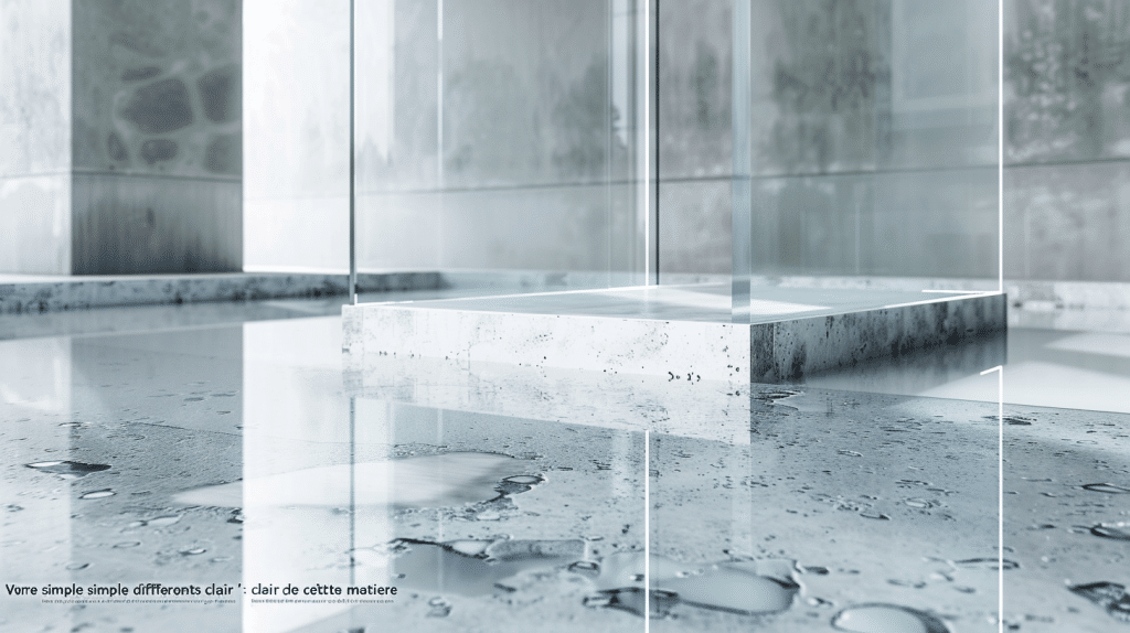 Verre simple extra clair : les différents avantages de cette matière